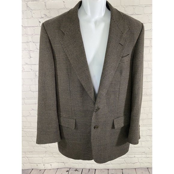 Nordstrom | Suits & Blazers | Vtg Nordstrom Tallia Uomo 0 Wool Blue ...